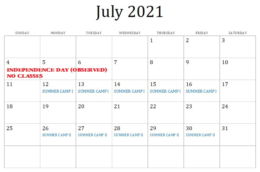 Calendar – Chong Hyo